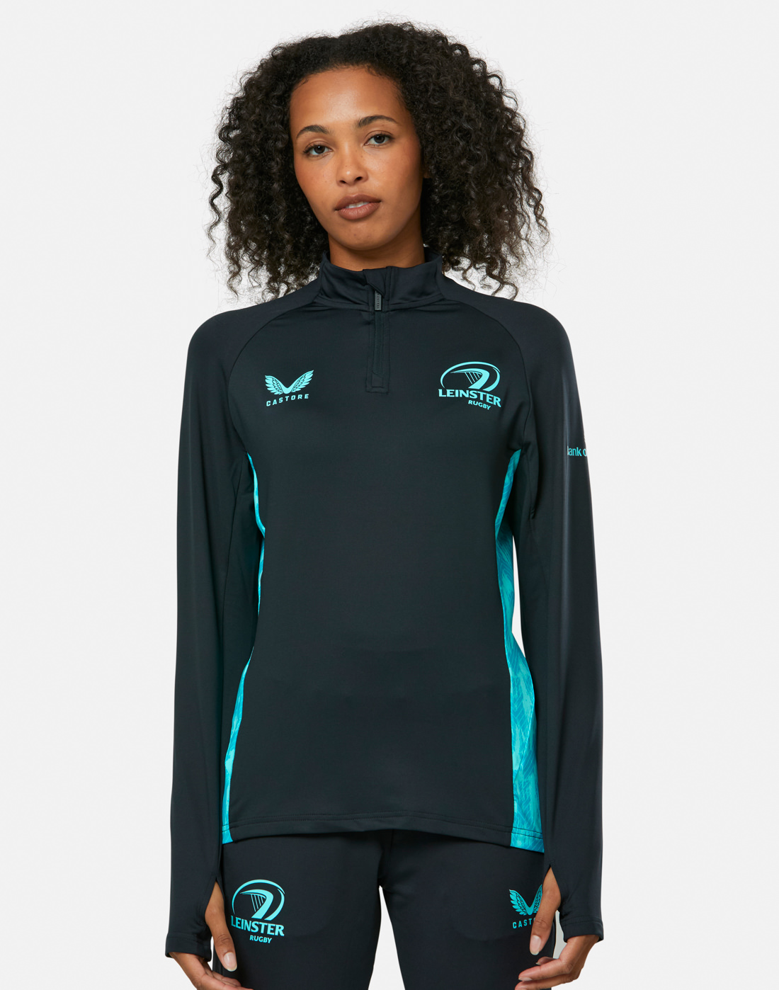 Castore Womens Leinster Performance Half Zip Top | Leinster Rugby IE